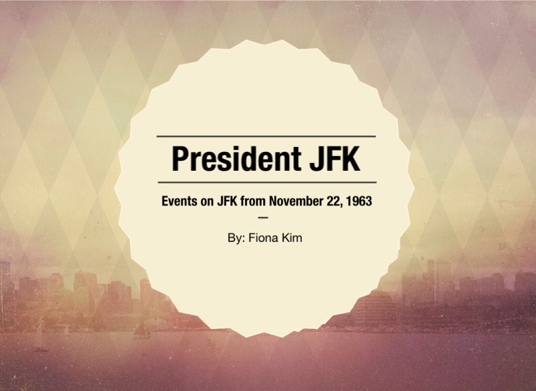JFK timeline on FlowVella - Presentation Software for Mac iPad and iPhone