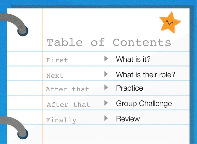 Seven-Sentence Story Structure - Screen 2 on FlowVella - Presentation ...