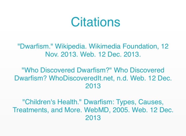 Dwarfism - Screen 9 on FlowVella - Presentation Software for Mac iPad ...