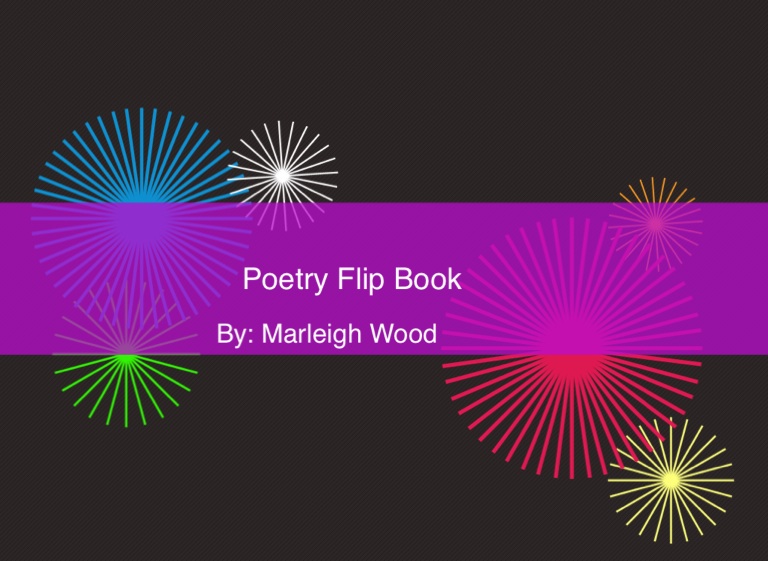 Poetry flip book on FlowVella - Presentation Software for Mac iPad and ...