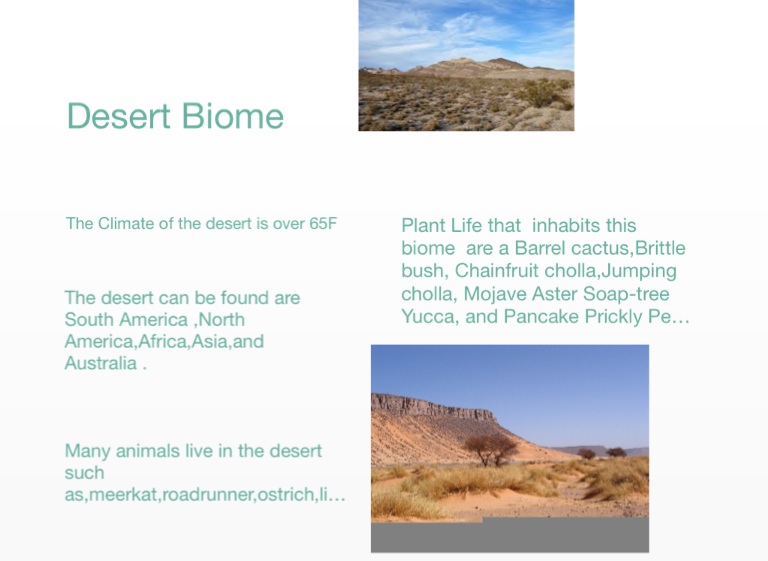 Biomes - Screen 3 on FlowVella - Presentation Software for Mac iPad and ...