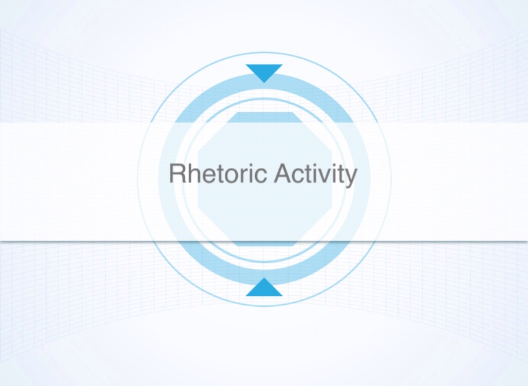Rhetorical Activity on FlowVella - Presentation Software for Mac iPad ...
