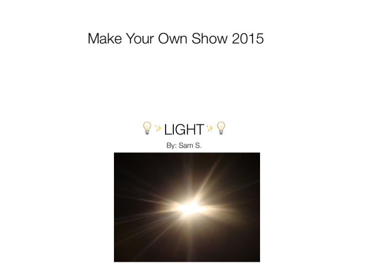 Make Your Own Show 2015 (2) on FlowVella - Presentation Software for ...