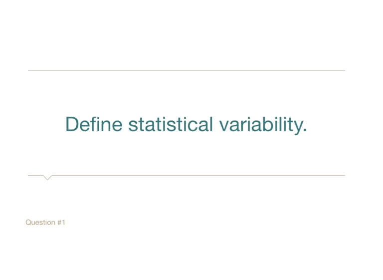 Math Statistical Variability Boring Game on FlowVella - Presentation ...