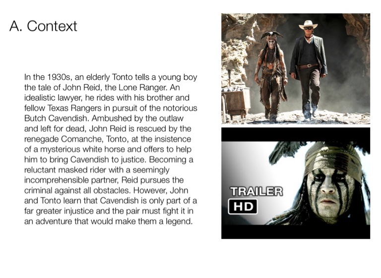 The Lone Ranger - Brandy - Screen 2 on FlowVella - Presentation ...