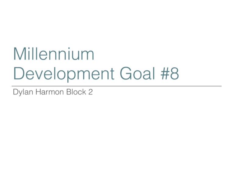 MDG 8 Block 2 on FlowVella - Presentation Software for Mac iPad and iPhone