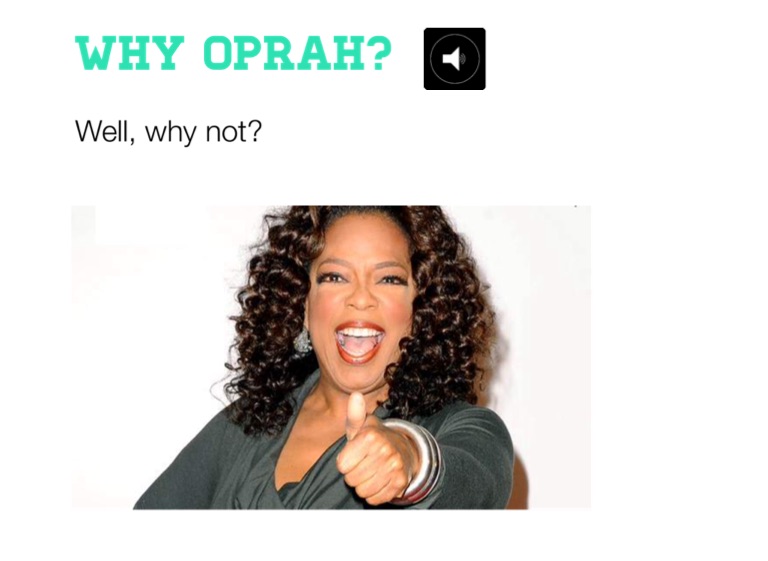 Oprah Winfrey - Screen 8 on FlowVella - Presentation Software for Mac ...