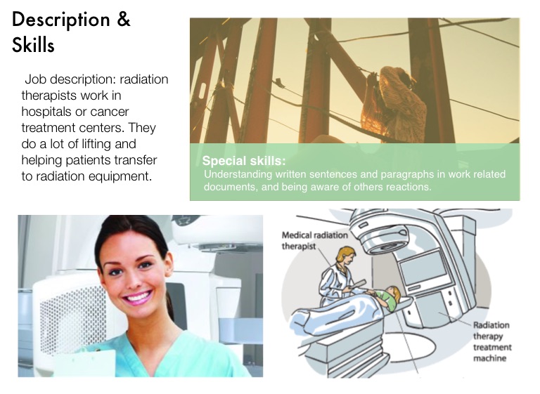 Radiation therapist - Screen 2 on FlowVella - Presentation Software for ...